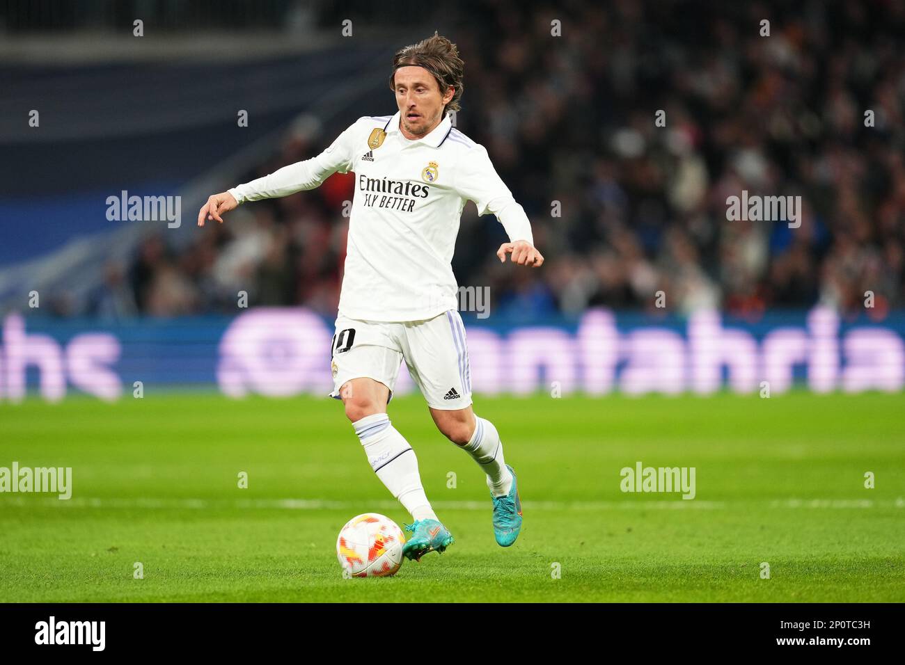 Luka Modric of Real Madrid during the Copa del Rey match between Real ...