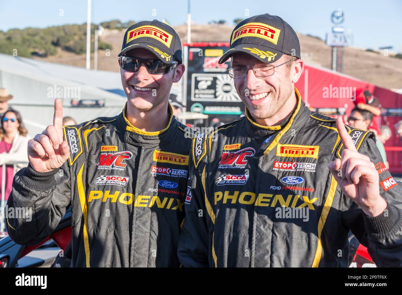 October 8, 2016: October 8, 2016: Driver team Drew Regitz/Kyle Marcelli ...