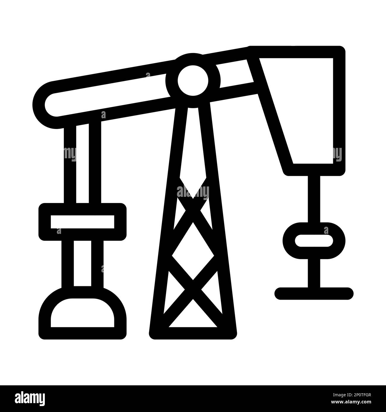 Fossil Fuel Vector Thick Line Icon For Personal And Commercial Use Stock Photo - Alamy