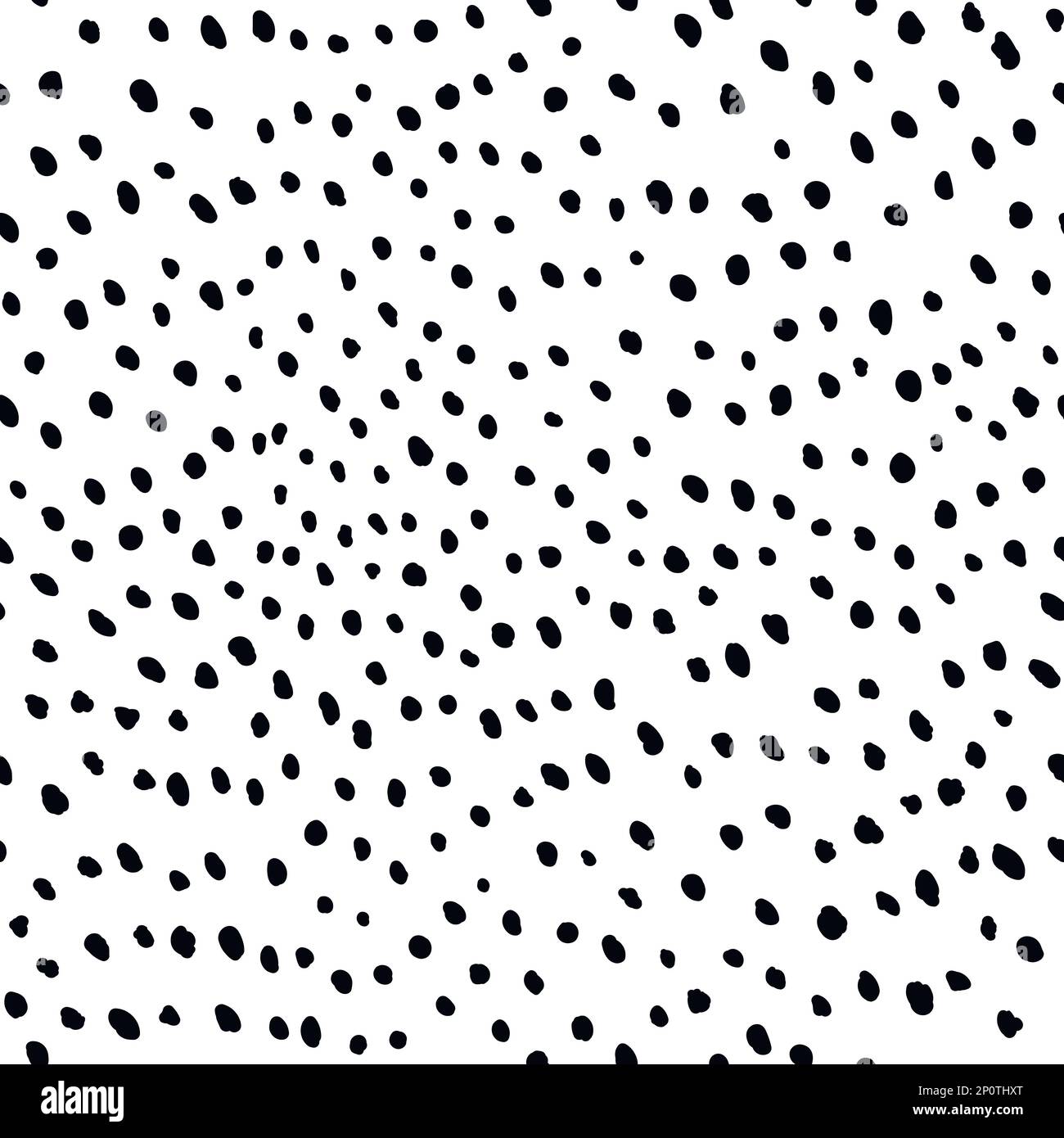 Abstract modern dalmatian fur seamless pattern. Animals trendy ...