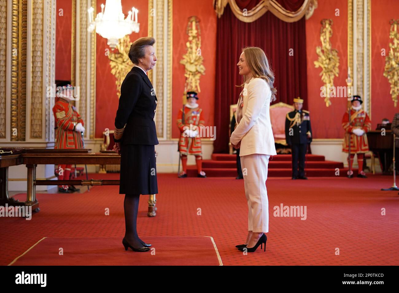 Kim Little, from St Albans, is made a Member of the Order of the ...