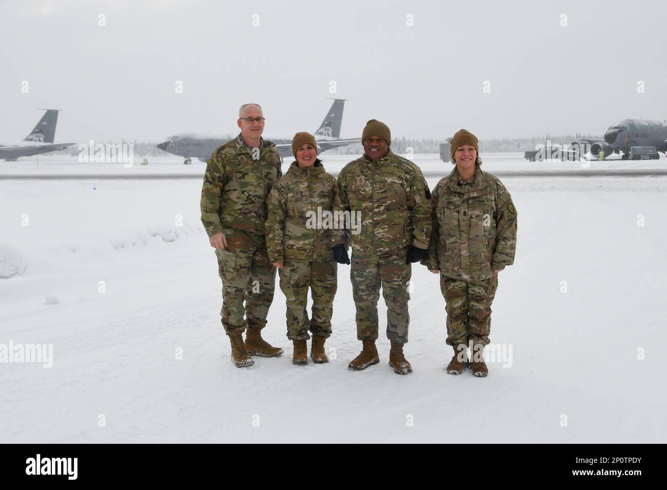 Command chief master sgt kim groat hi-res stock photography and images ...