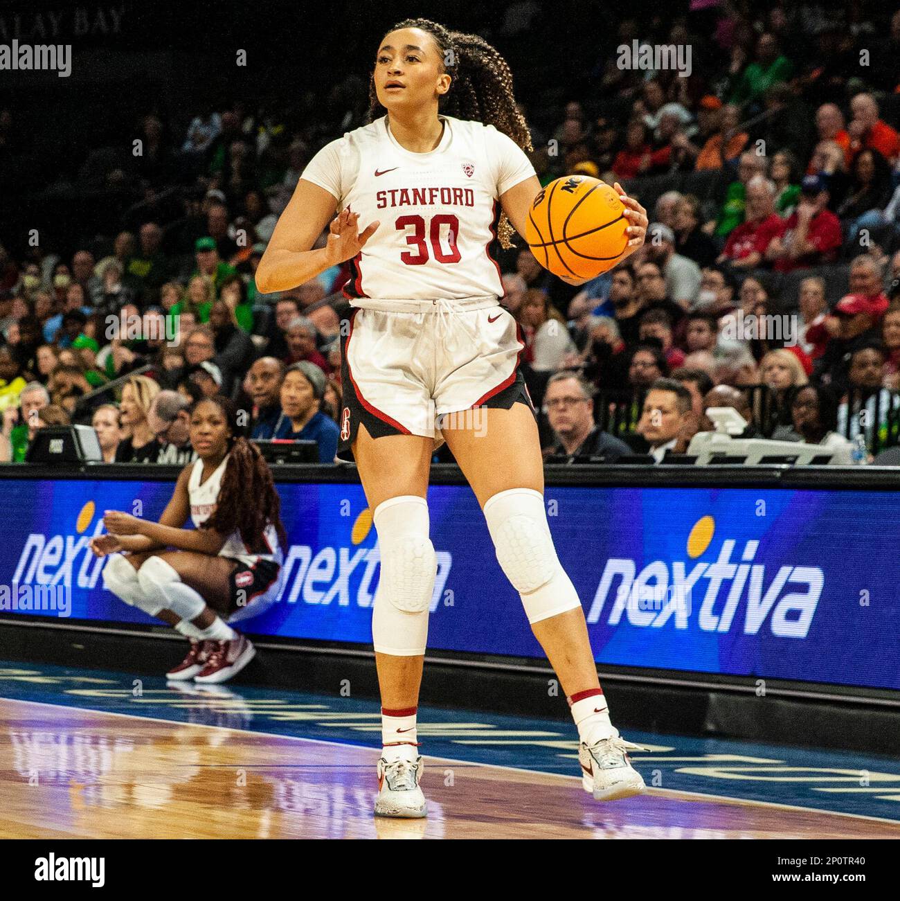 LasVegas, NV, USA. 02nd Mar, 2023. A. Stanford guard Haley Jones (30 ...