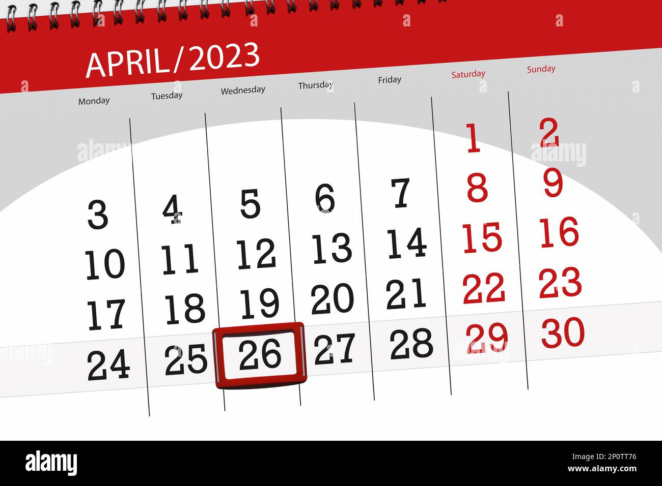 Calendar 2023, deadline, day, month, page, organizer, date, april ...