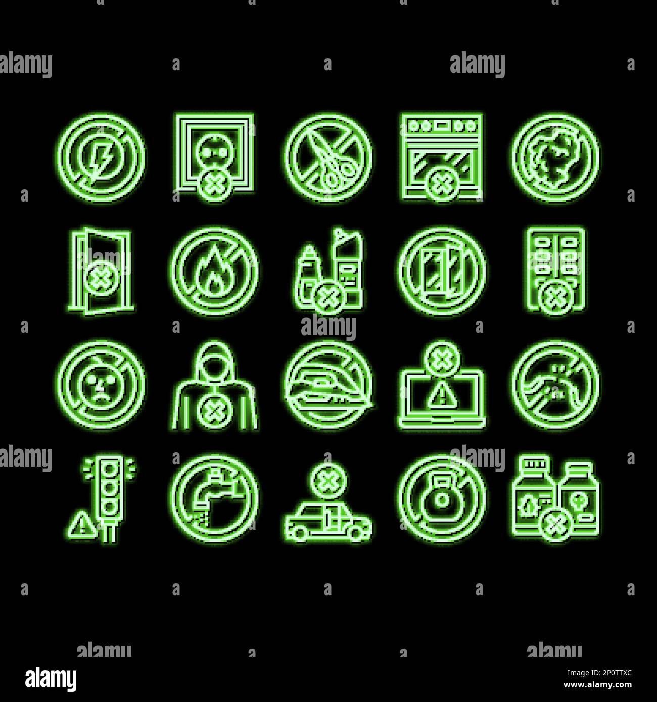 Child Life Safety neon glow icon illustration Stock Vector Image & Art ...