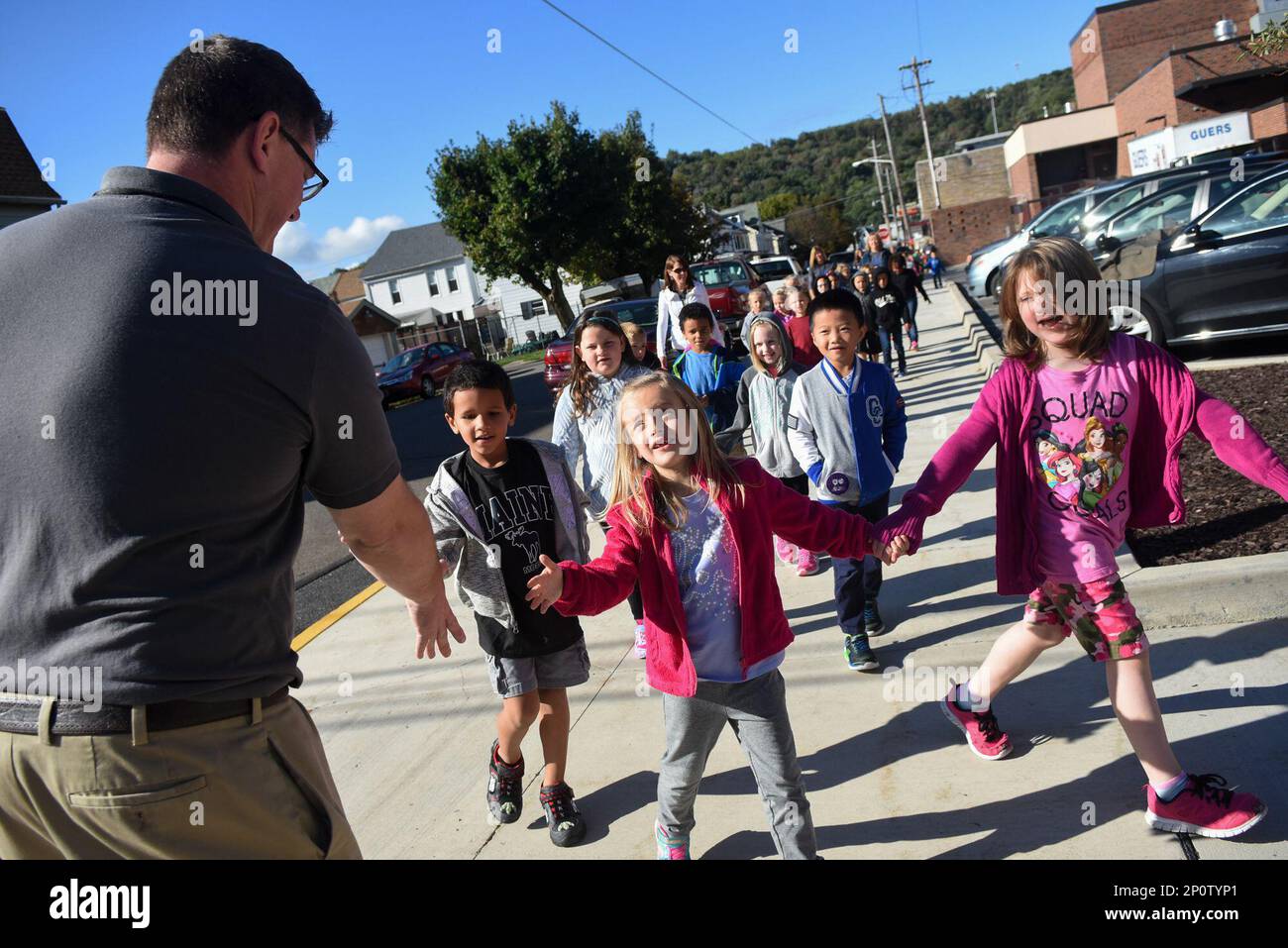 Jason Bendle, superintendent/principal of Saint Clair Elementary/Middle ...