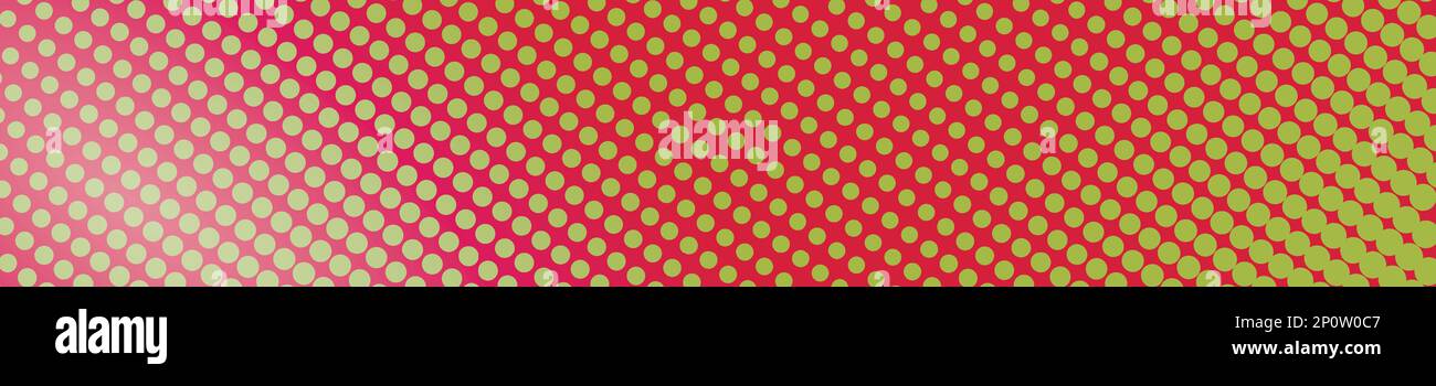 Pop art colorful comics book magazine cover. Polka red and green ...