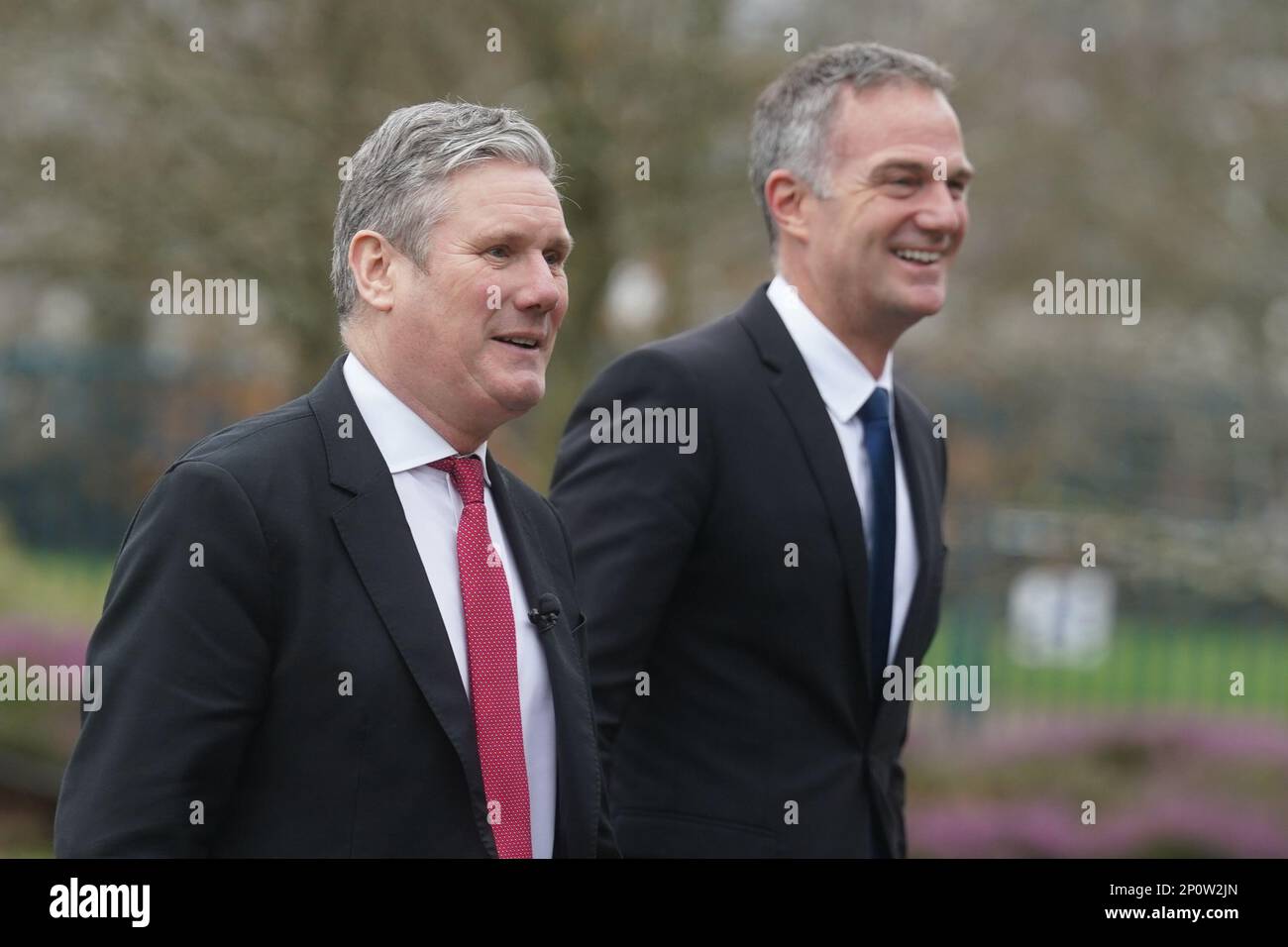 Labour leader Sir Keir Starmer with shadow Northern Ireland secretary ...
