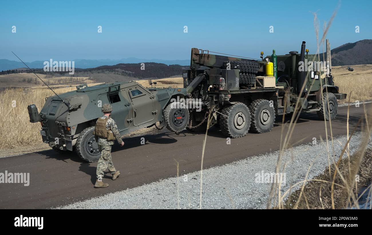 U.S. Marine Corps Lance Cpl. Quoc Le, a motor vehicle operator with ...
