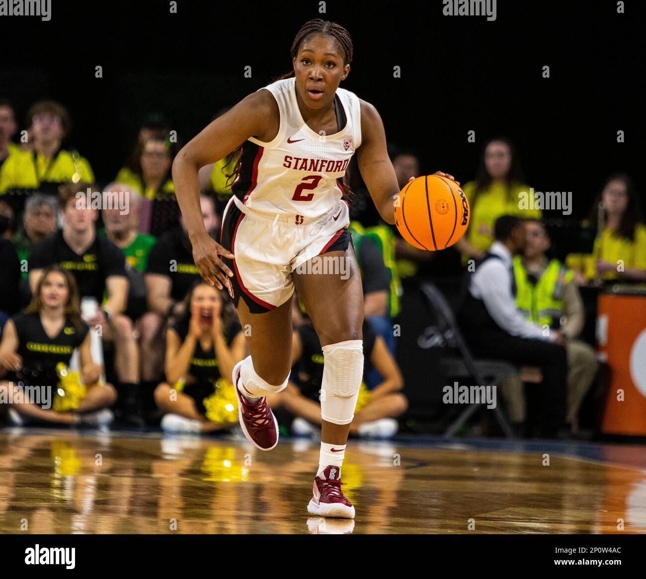 LasVegas, NV, USA. 02nd Mar, 2023. A. Stanford guard Agnes Emma-Nnopu ...