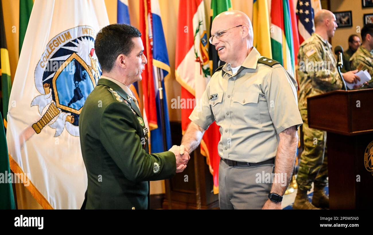 Inter-American Defense College Leadership hosts a hail and farewell ...