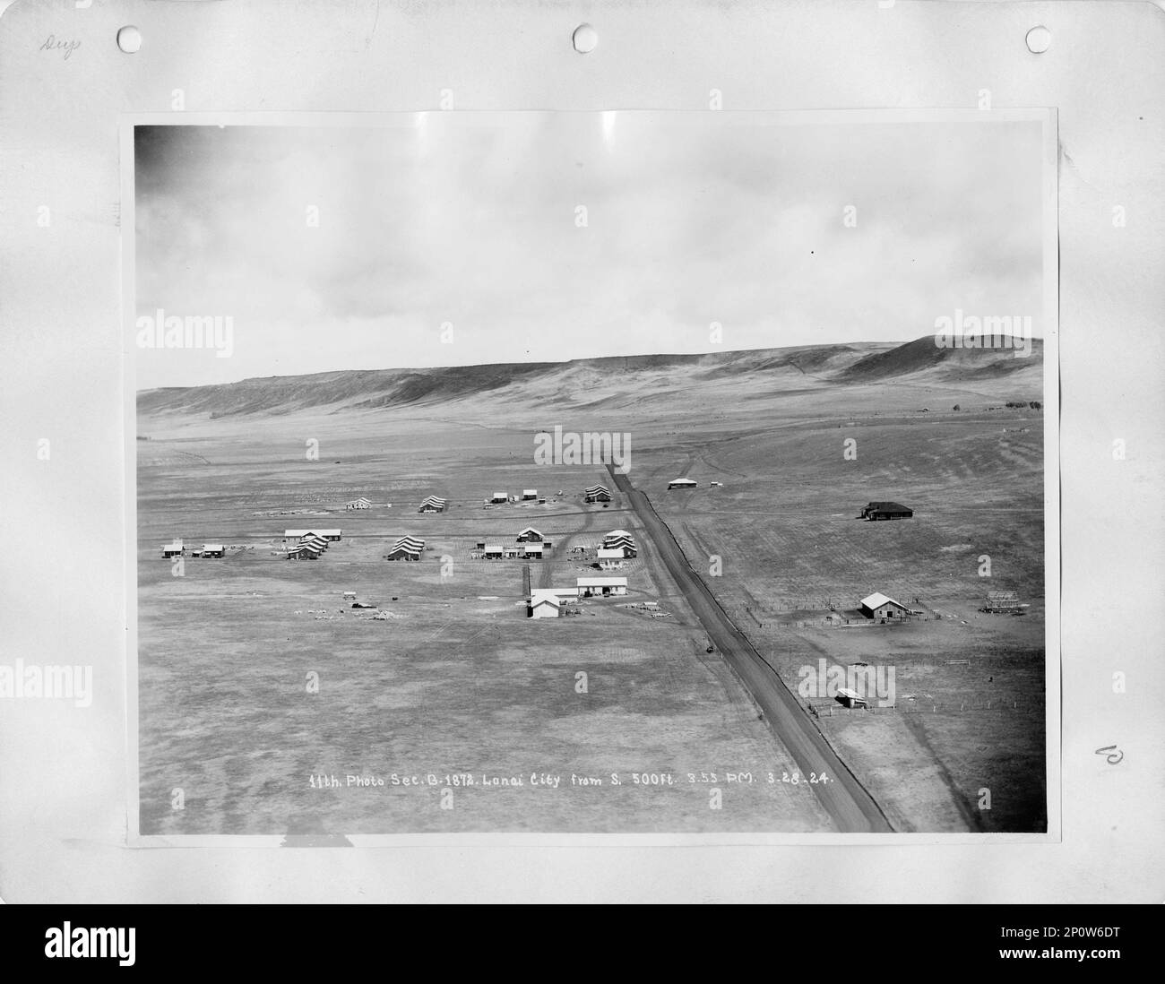 Hawaii - Lanai Island, Aerial Photograph Stock Photo - Alamy