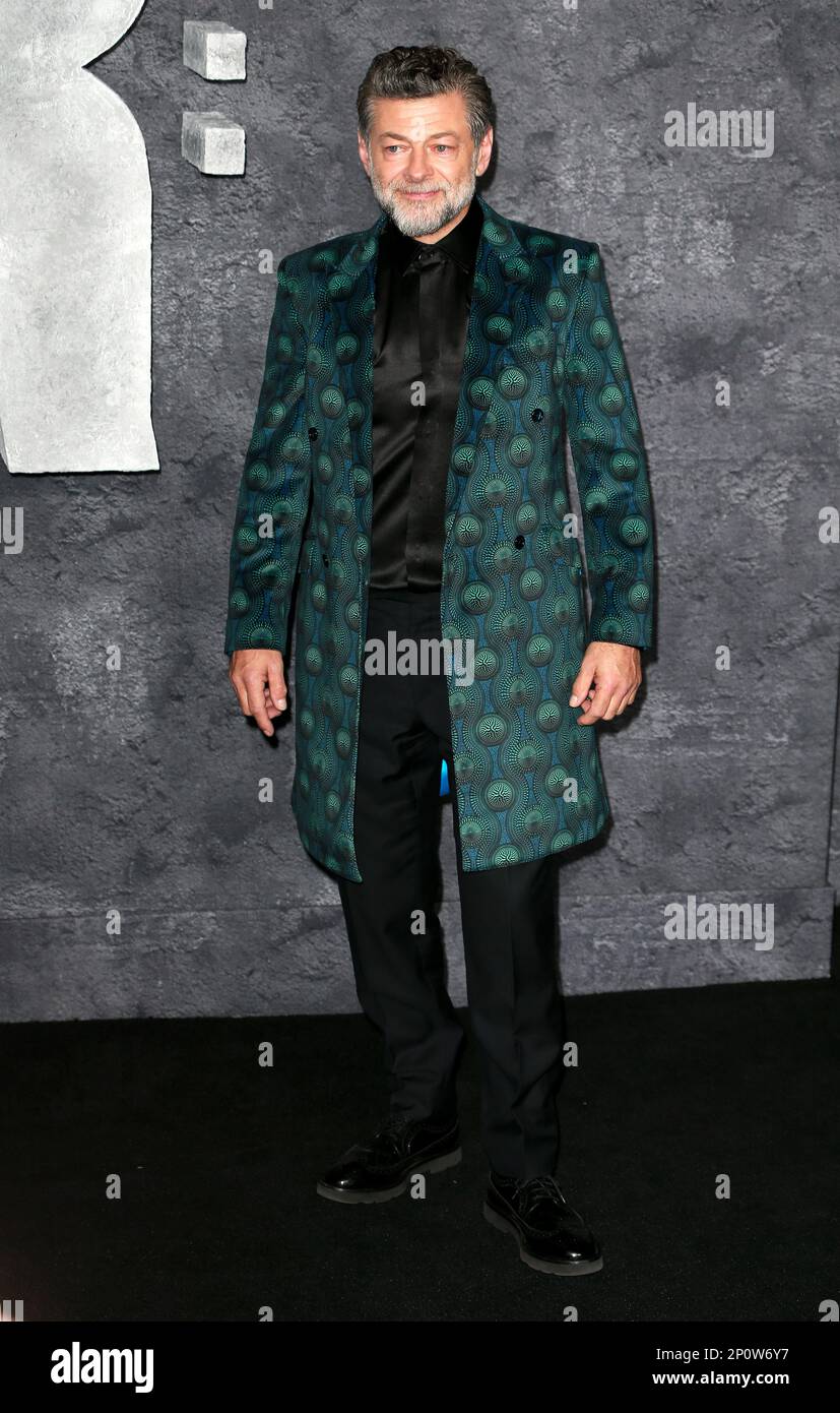 Andy Serkis attends the global premiere of "Luther: The Fallen Sun" at ...
