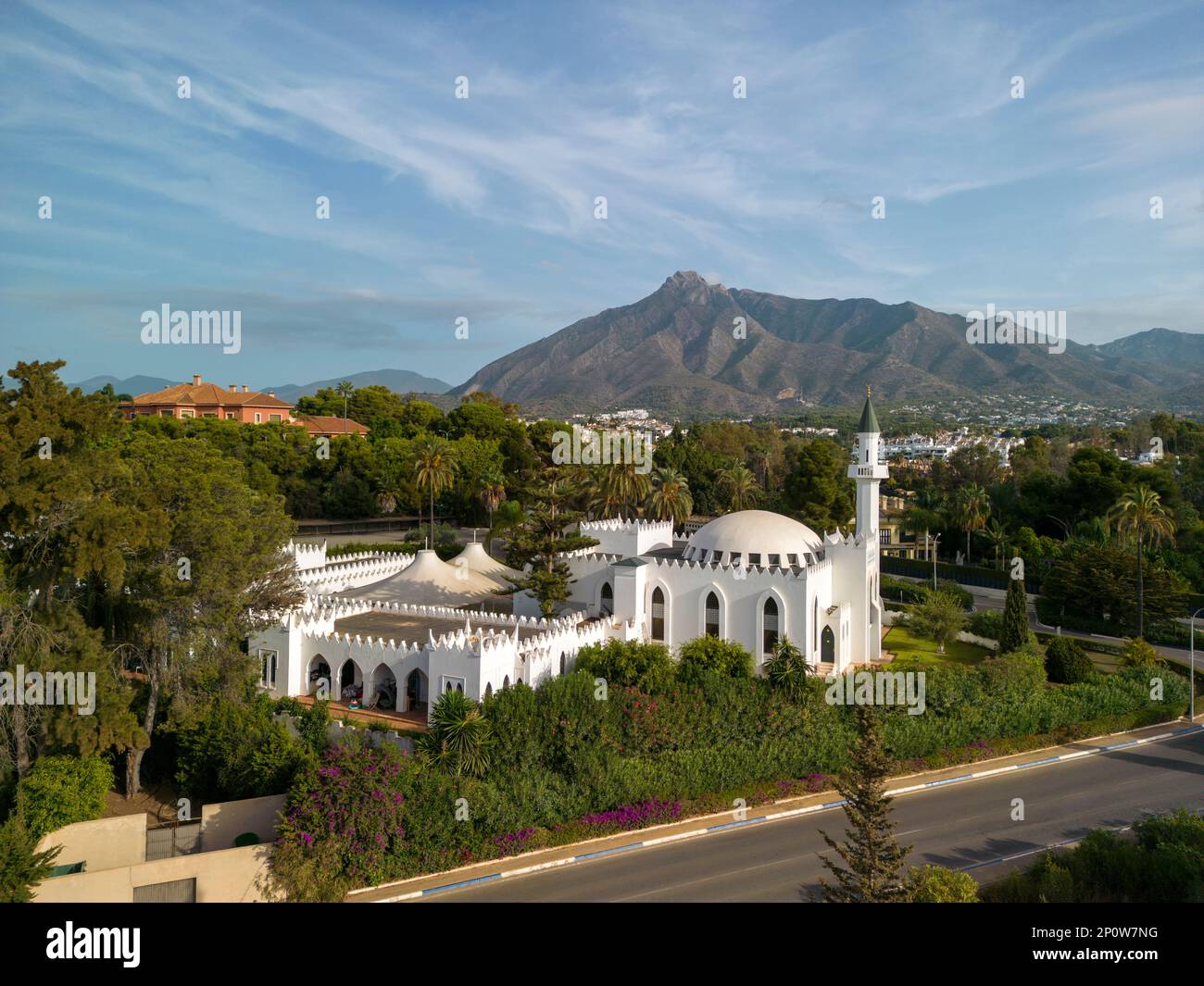 panoramic view of the Great Mosque of Marbella, Spain Stock Photo - Alamy