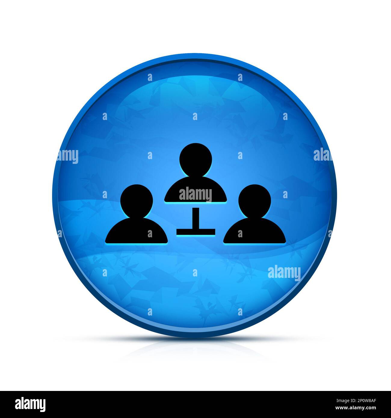 Communication concept icon on classy splash blue round button Stock ...