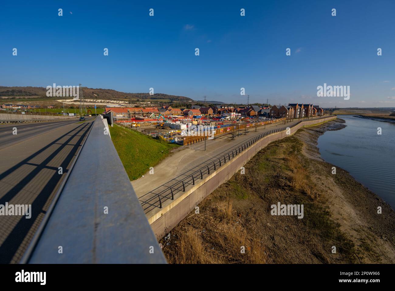 Peters village, Near Wouldham Kent Stock Photo - Alamy