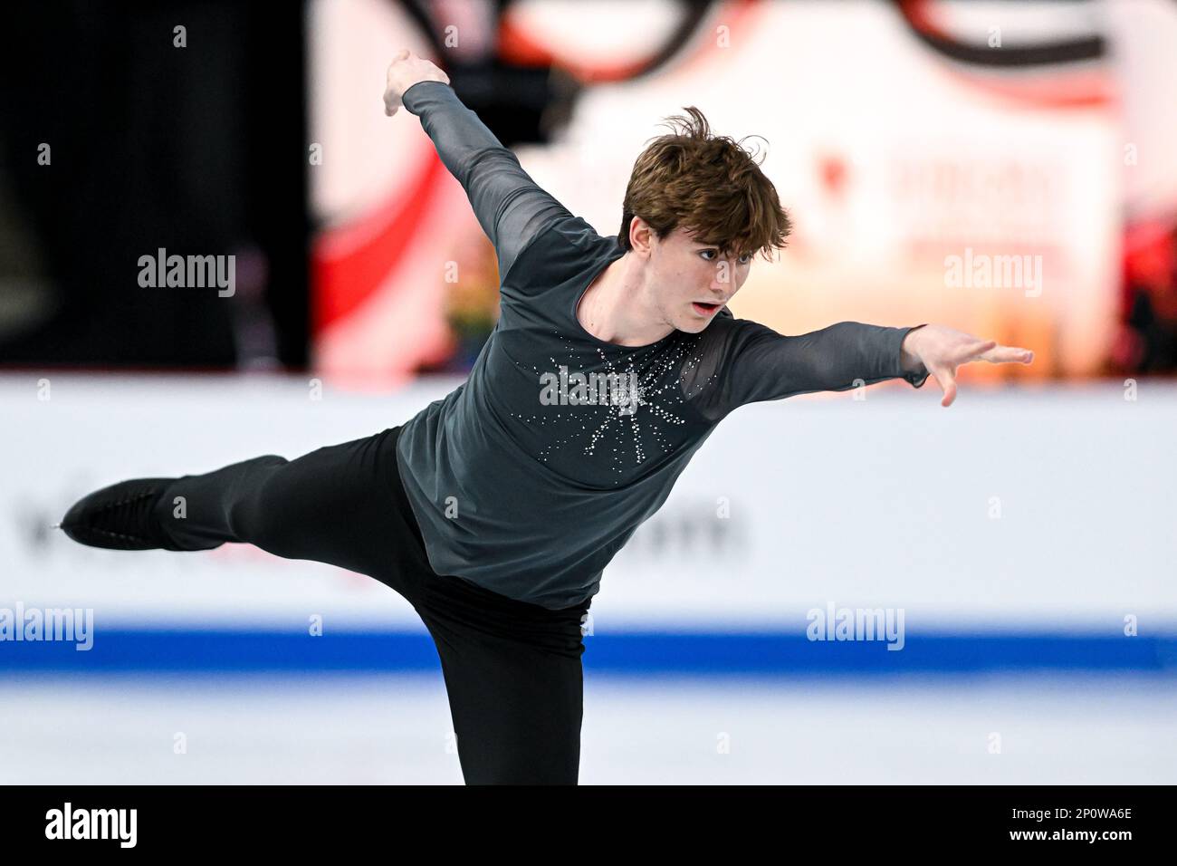 Calgary, Canada. 02/03/2023, Edward APPLEBY (GBR), during Junior Men ...