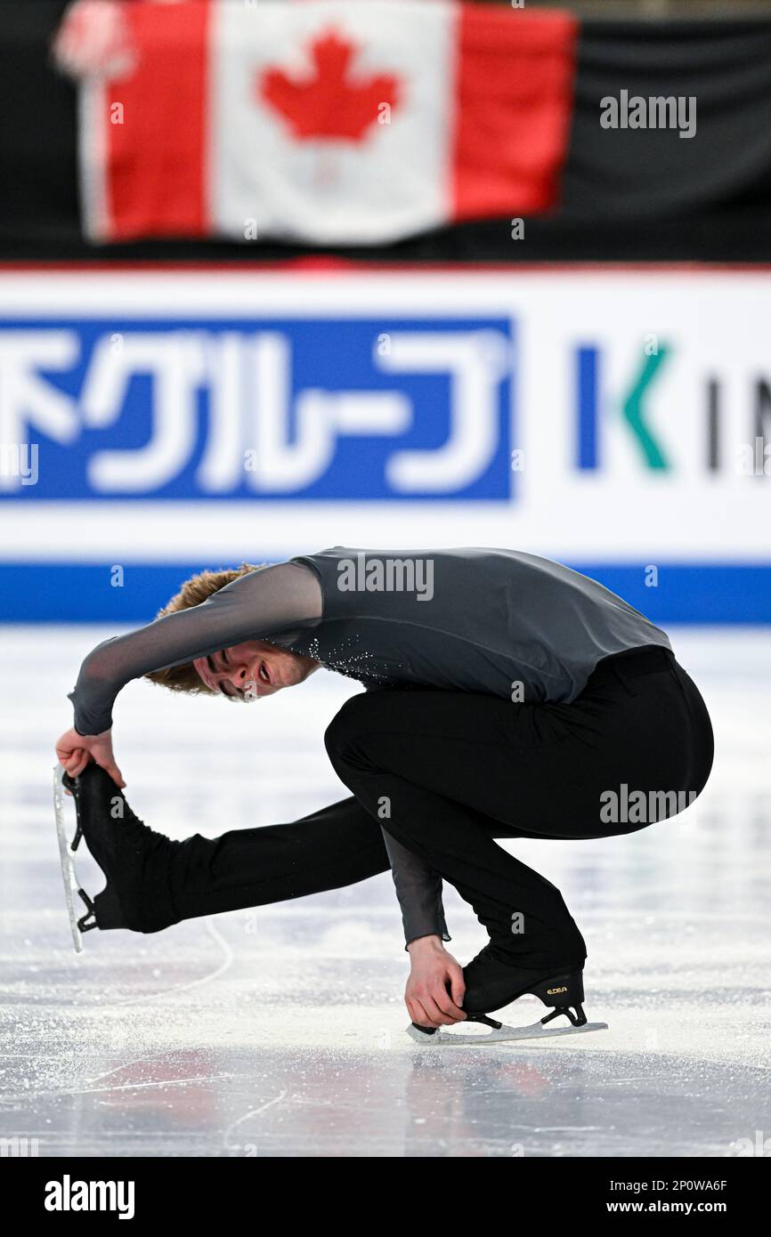 Calgary, Canada. 02/03/2023, Edward APPLEBY (GBR), during Junior Men ...
