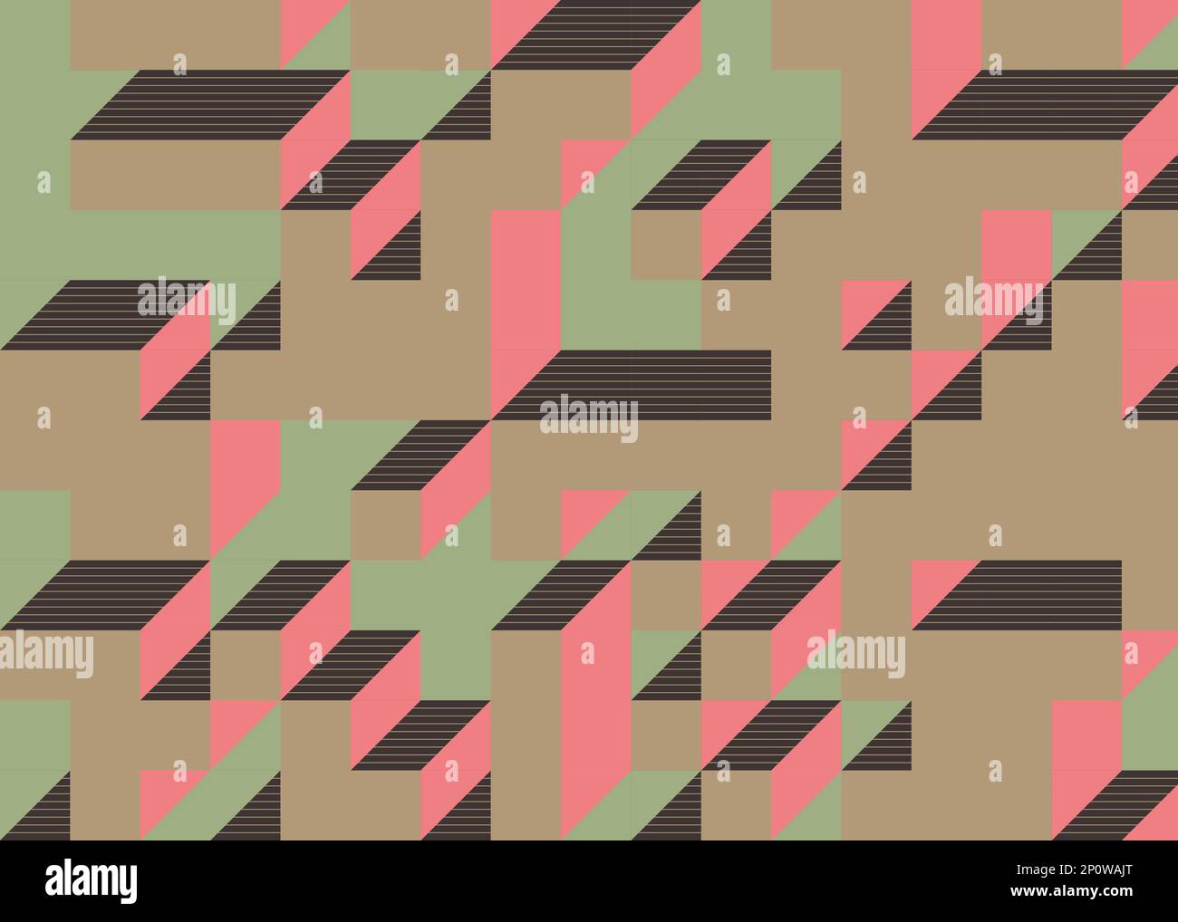 Implementation of Edward Zajec’s “Il Cubo” generative art background ...
