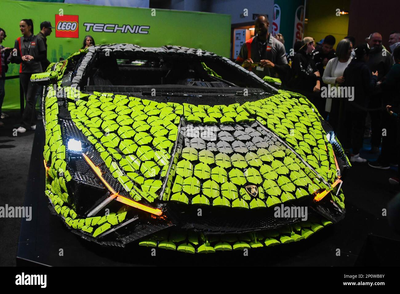 Supercars exhibited at Toronto Metro Convention Centre Stock Photo - Alamy