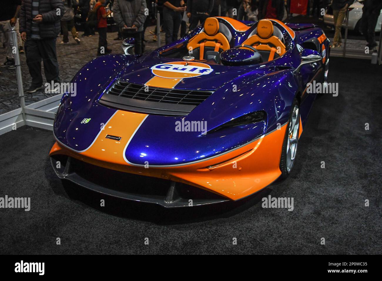 Supercars exhibited at Toronto Metro Convention Centre Stock Photo - Alamy