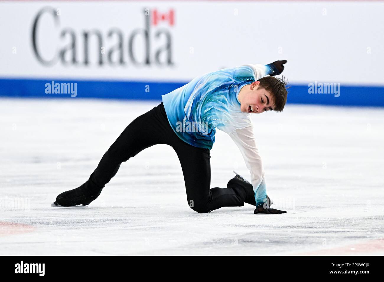Calgary, Canada. 02/03/2023, Arlet LEVANDI (EST), during Junior Men ...