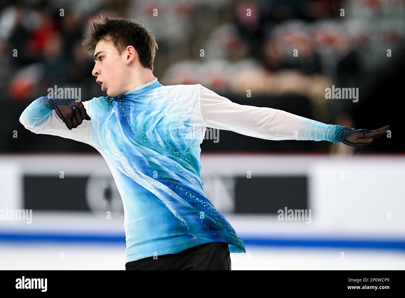 Calgary, Canada. 02/03/2023, Arlet LEVANDI (EST), during Junior Men ...