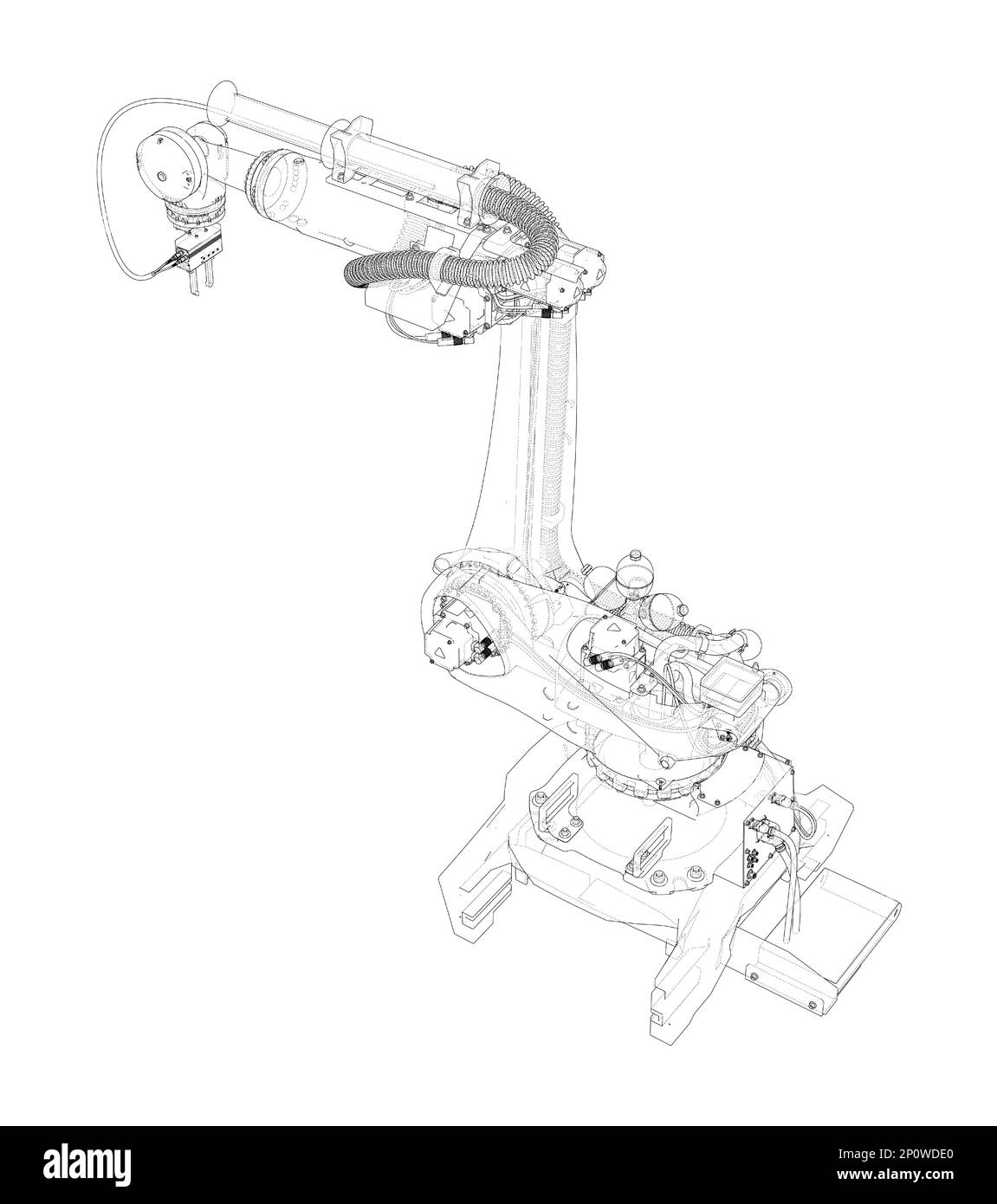 Industrial robot manipulator Stock Photo - Alamy
