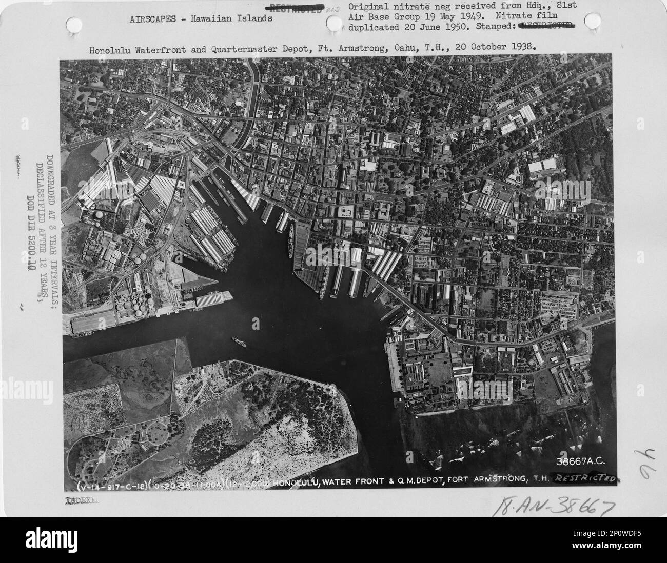 Hawaii - Aiea, Oahu, Aerial Photograph Stock Photo - Alamy