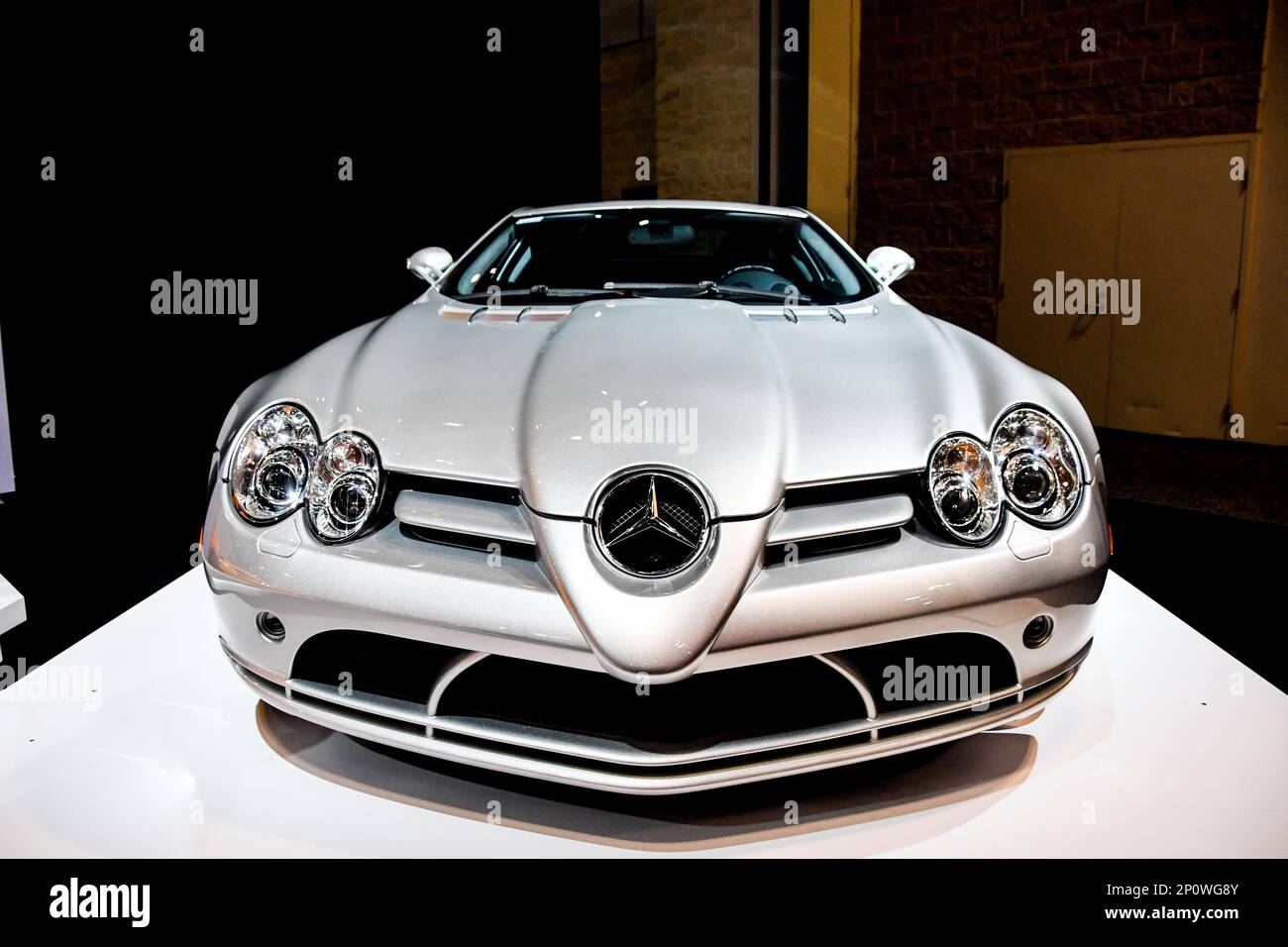 Supercars exhibited at Toronto Metro Convention Centre Stock Photo - Alamy