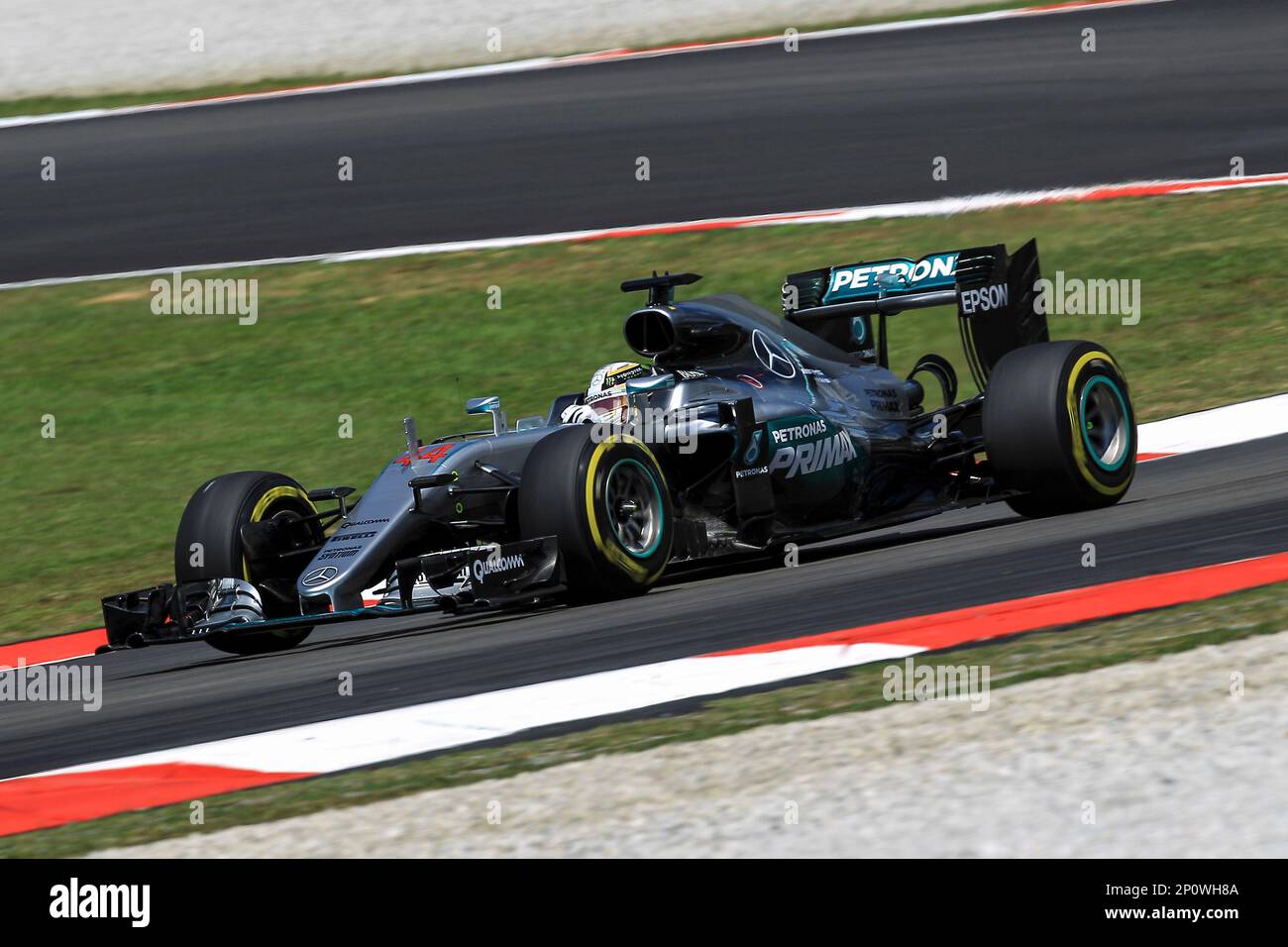 30 September 2016: Lewis Hamilton of Mercedes AMG Petronas F1 Team in ...