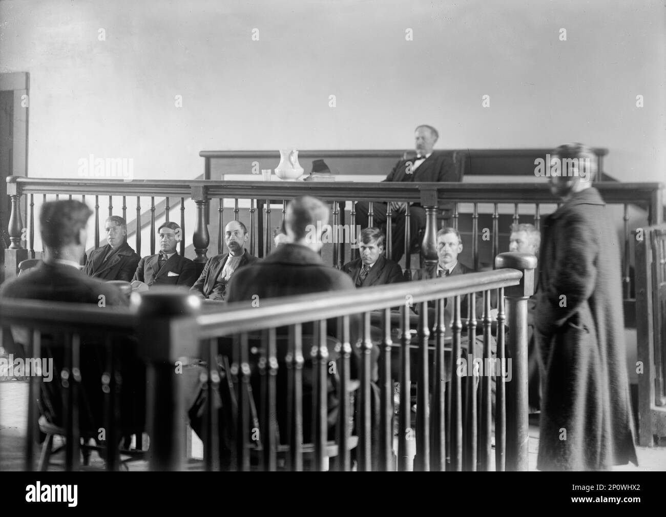 Feud - Scenes in Virginia Mountain Town at Trial After Feud, 1912 ...