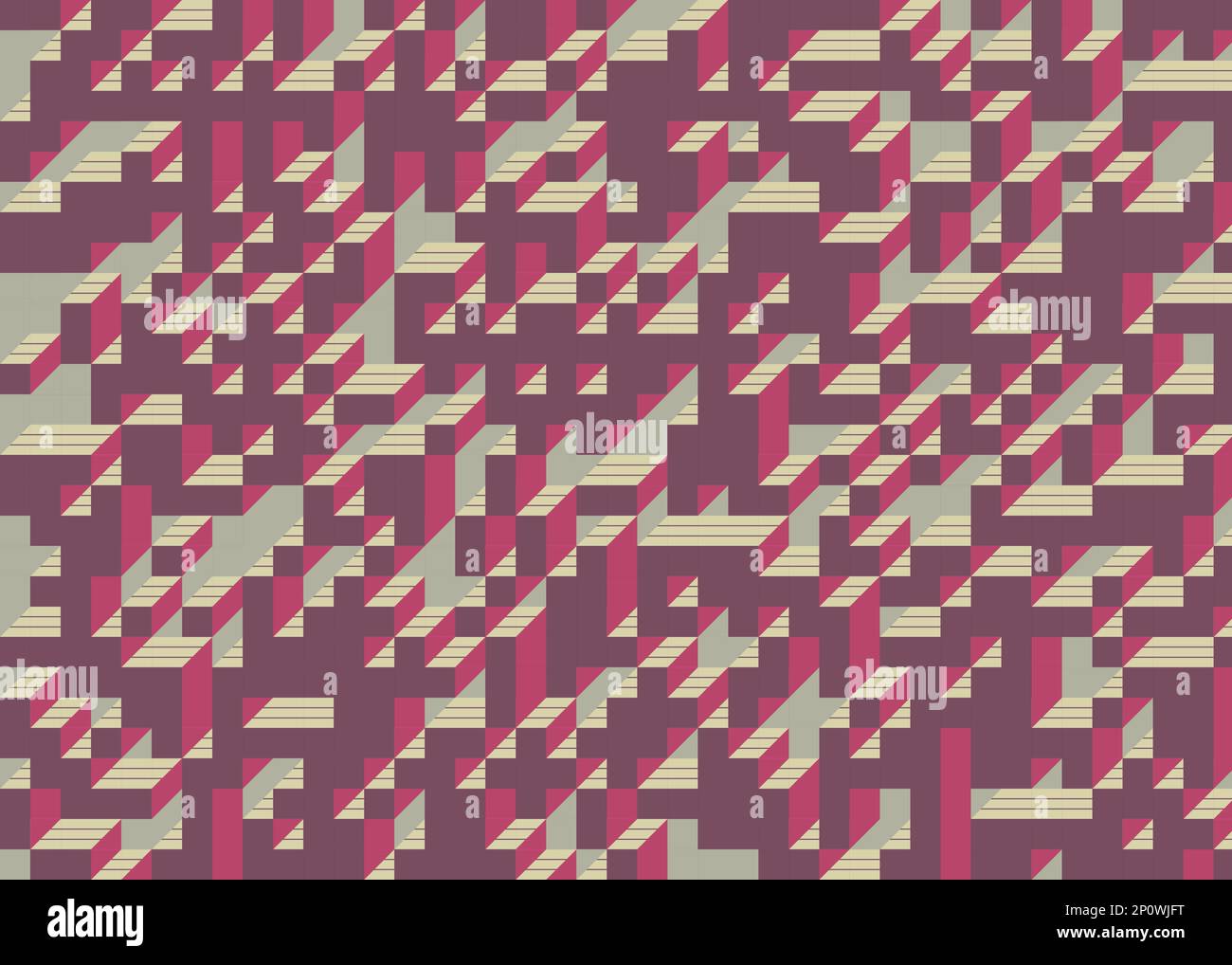Implementation of Edward Zajec’s “Il Cubo” generative art background ...