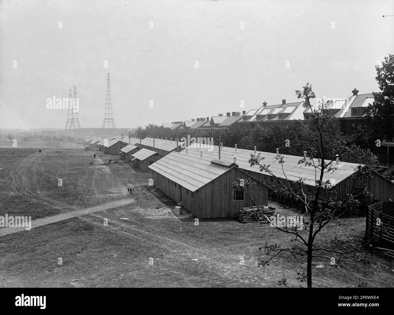 Fort McHenry - Groups, 1917 Stock Photo - Alamy