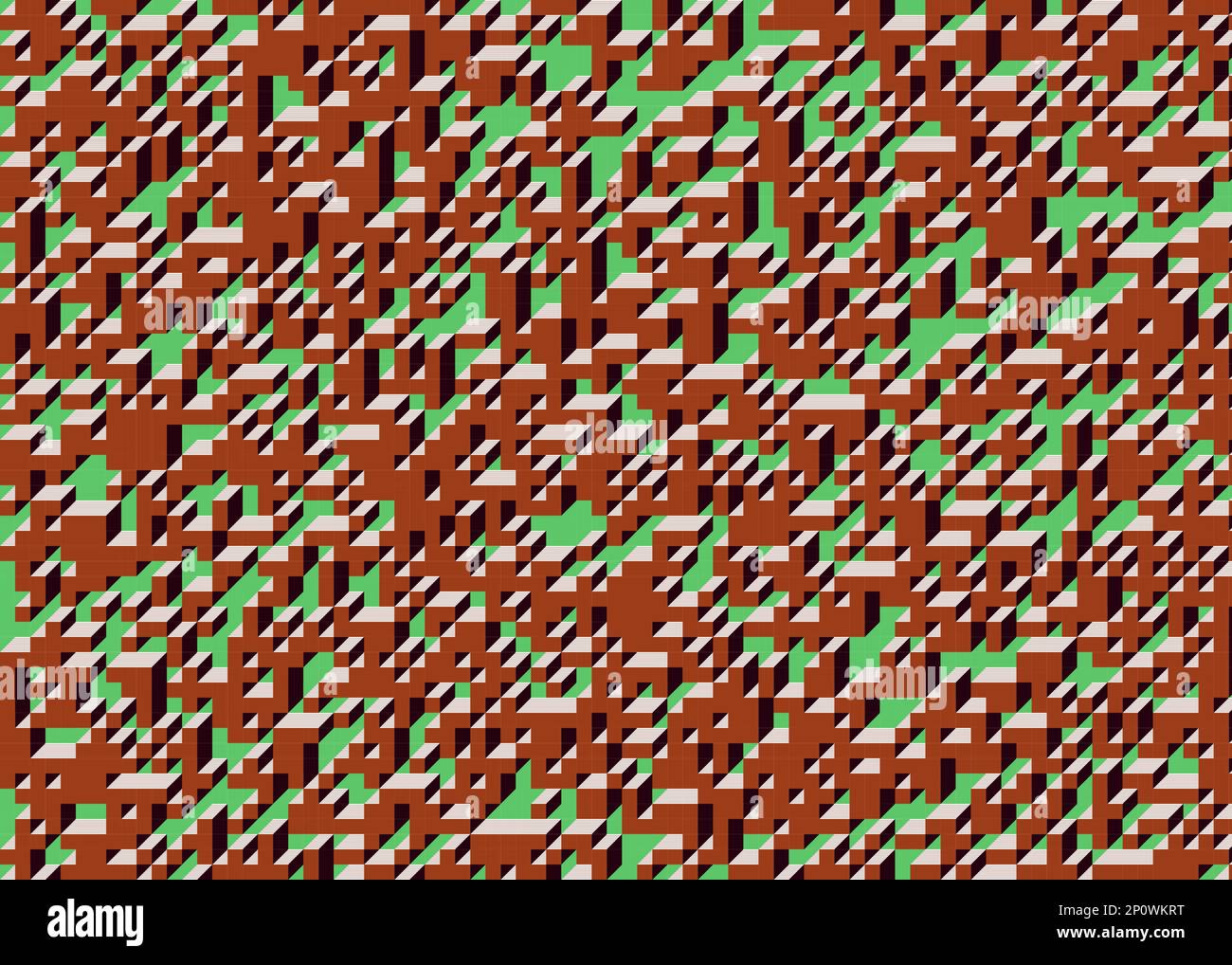 Implementation of Edward Zajec’s “Il Cubo” generative art background ...