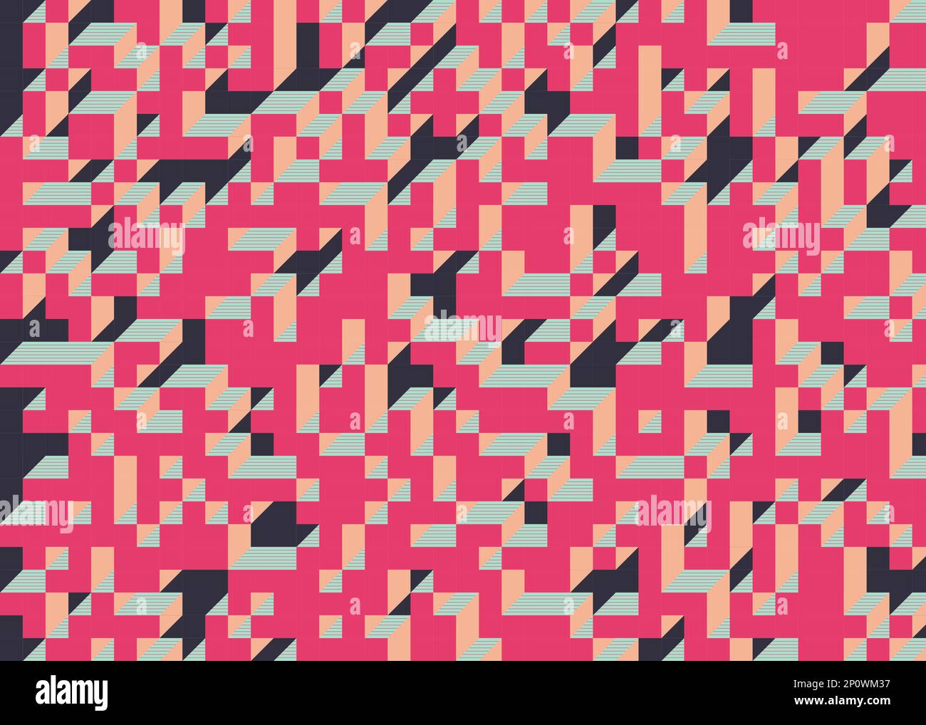 Implementation of Edward Zajec’s “Il Cubo” generative art background ...