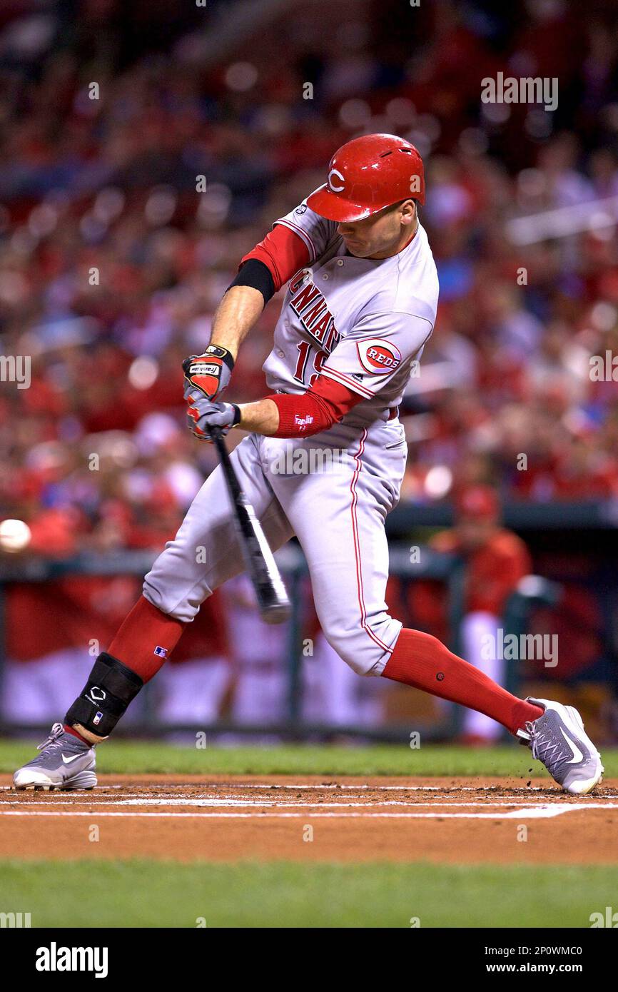 28 SEPTEMBER 2016: Cincinnati Reds first baseman Joey Votto (19) at bat ...