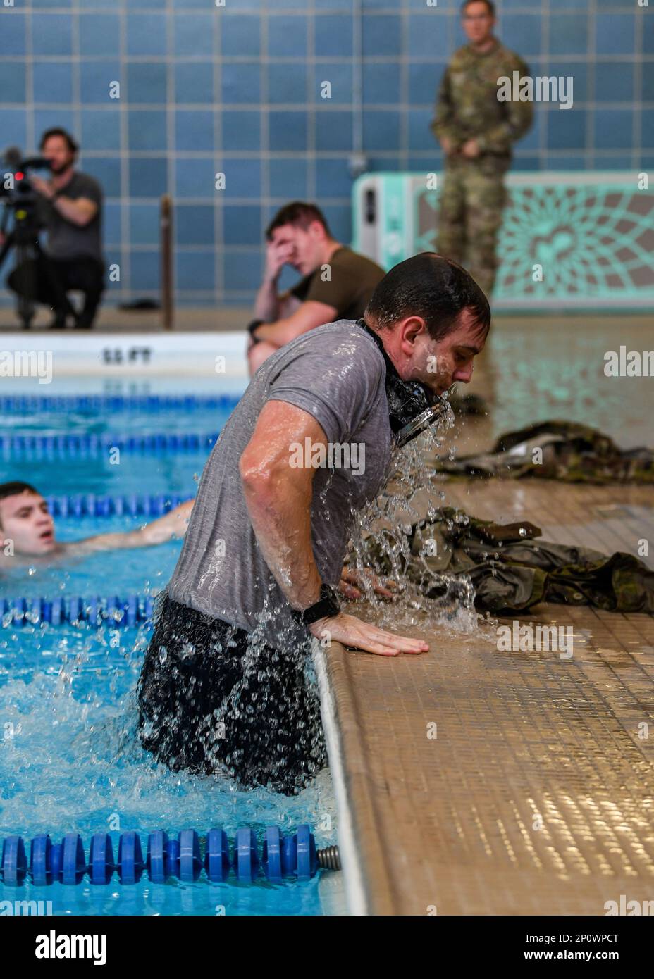 Tech. Sgt. Gabriel Clark, 87th Aerial Port Squadron ramp operations ...