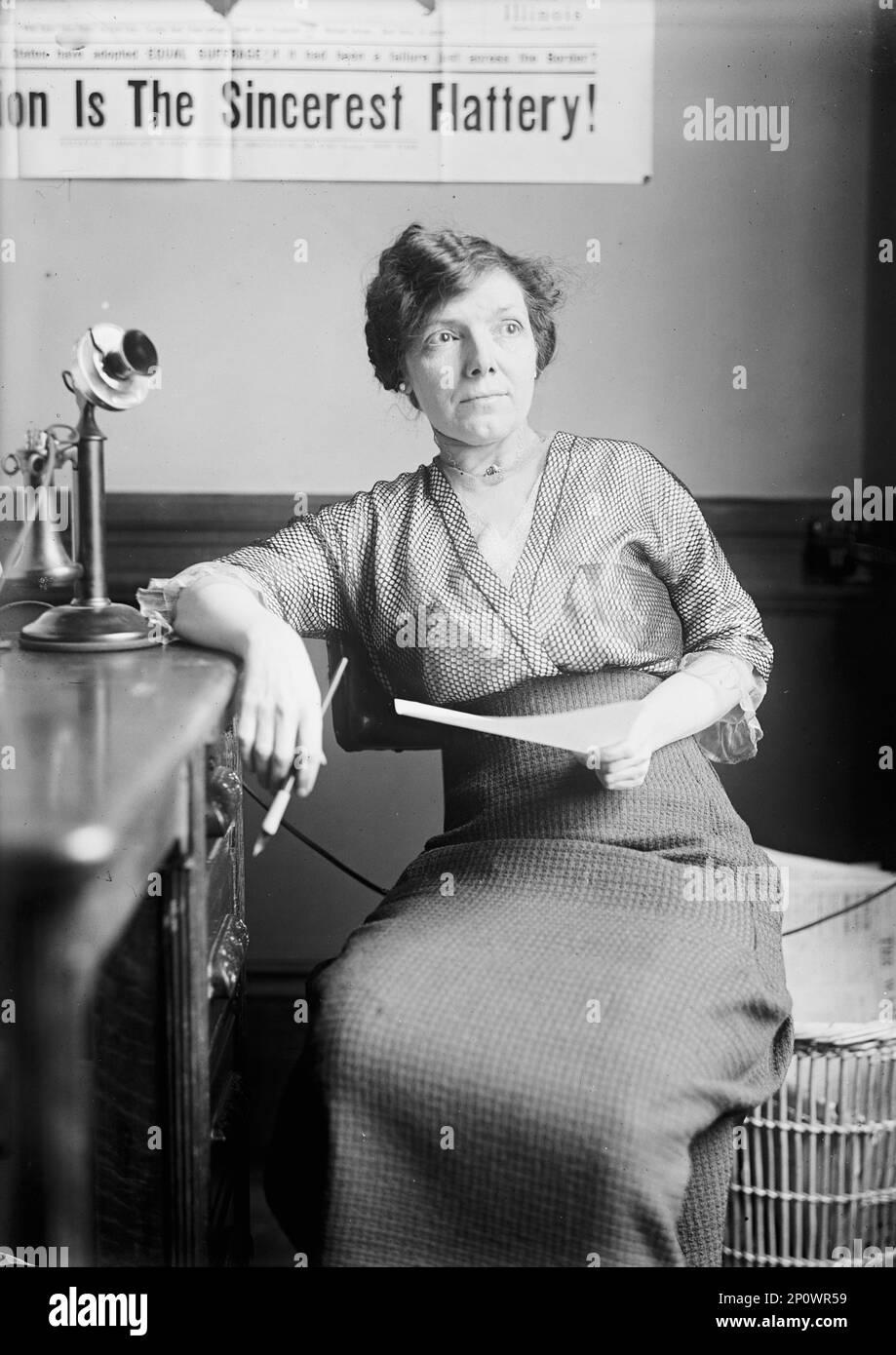 Antoinette Funk, Co-Chairman N.A.W.S.A., 1914. Lawyer and women's ...
