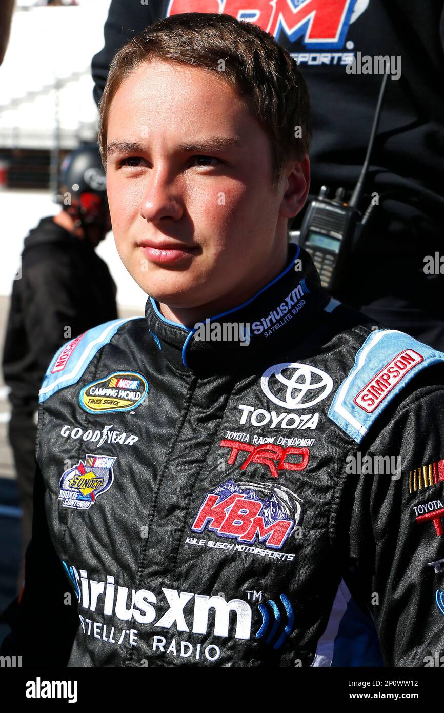 Christopher Bell during qualifying for the NASCAR Truck Series UNOH 175 ...