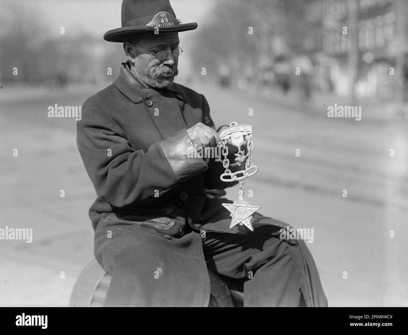 Grand Army of The Republic - G.A.R. Emblem Carved in Wood By Switchman ...