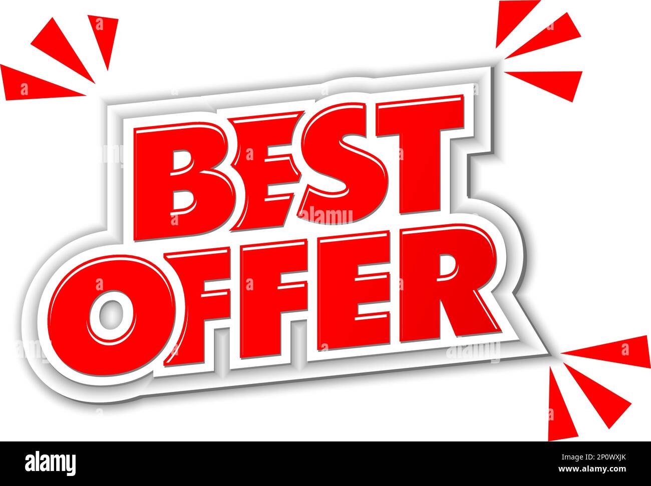Best offer text effect template for flyer, web banner and store ...