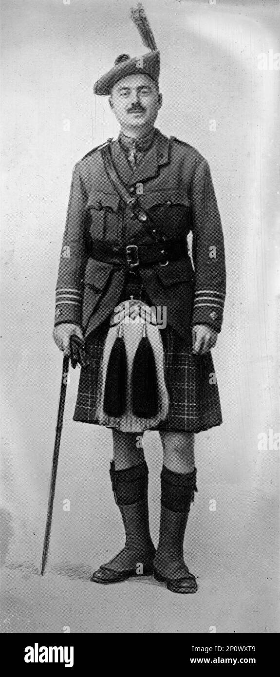 Lt. Col. Percy A. Guthrie, 236th Battalion, Canada, 'The Maclean ...