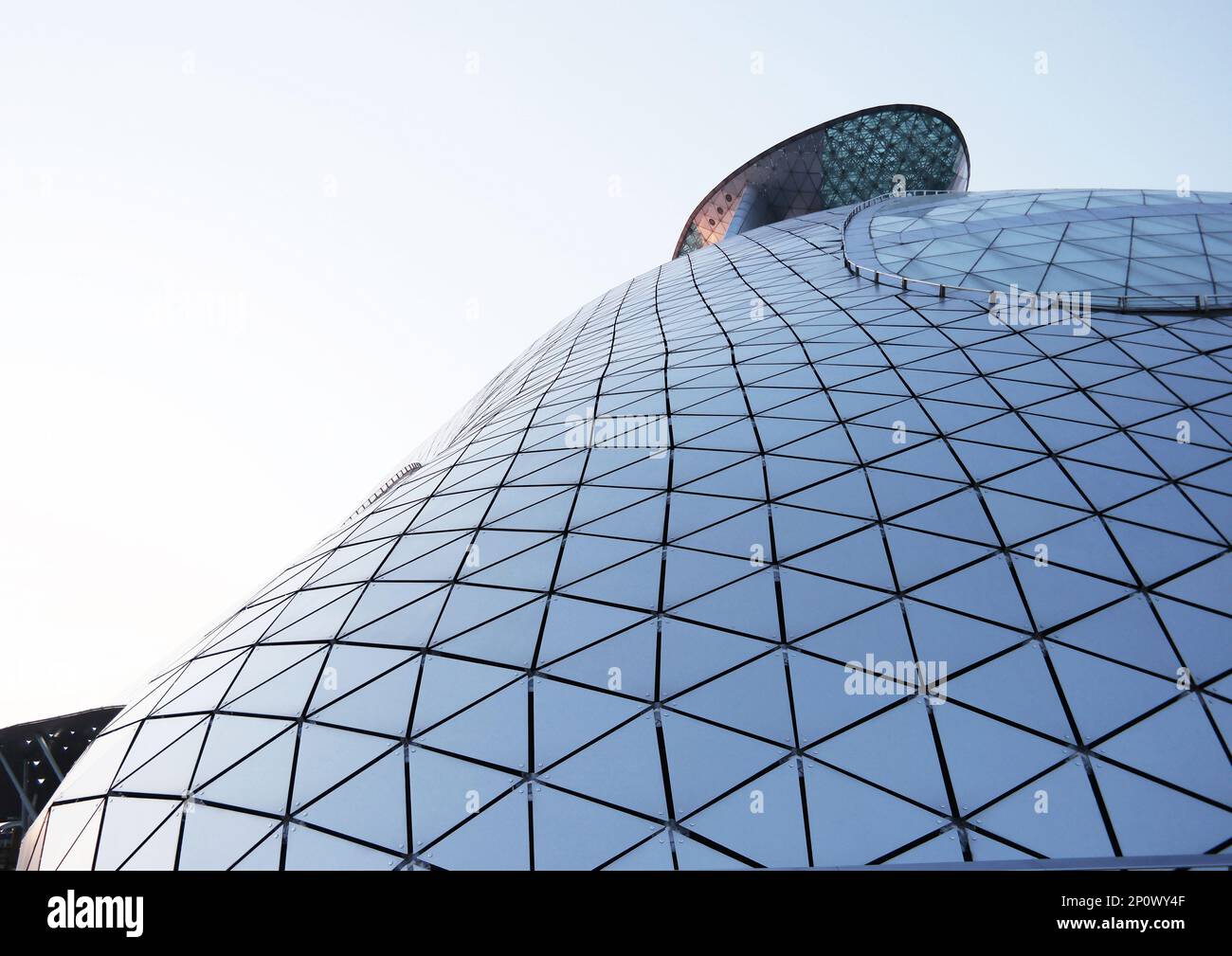 Incheon, South Korea - May 2019: Architectural detail of the modern ...