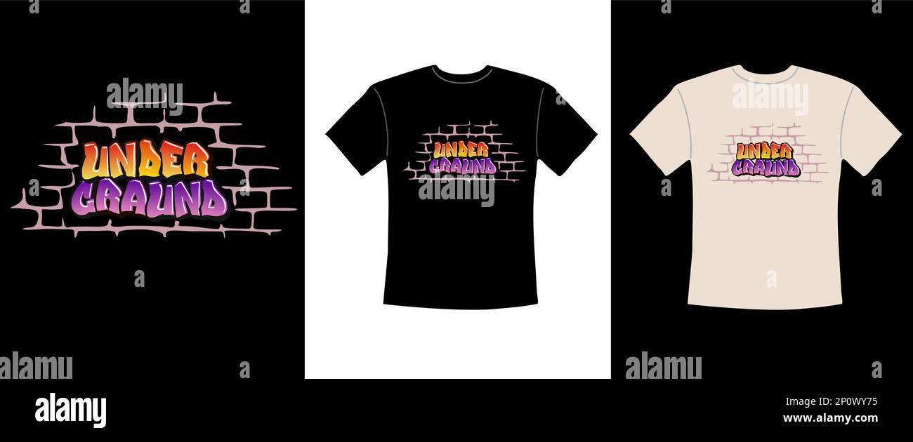 The underground word Stock Vector Images - Alamy