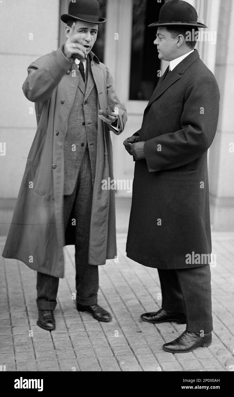 Robert D. Heinl, Newspaper Correspondent - Left, with F.W. Taylor ...