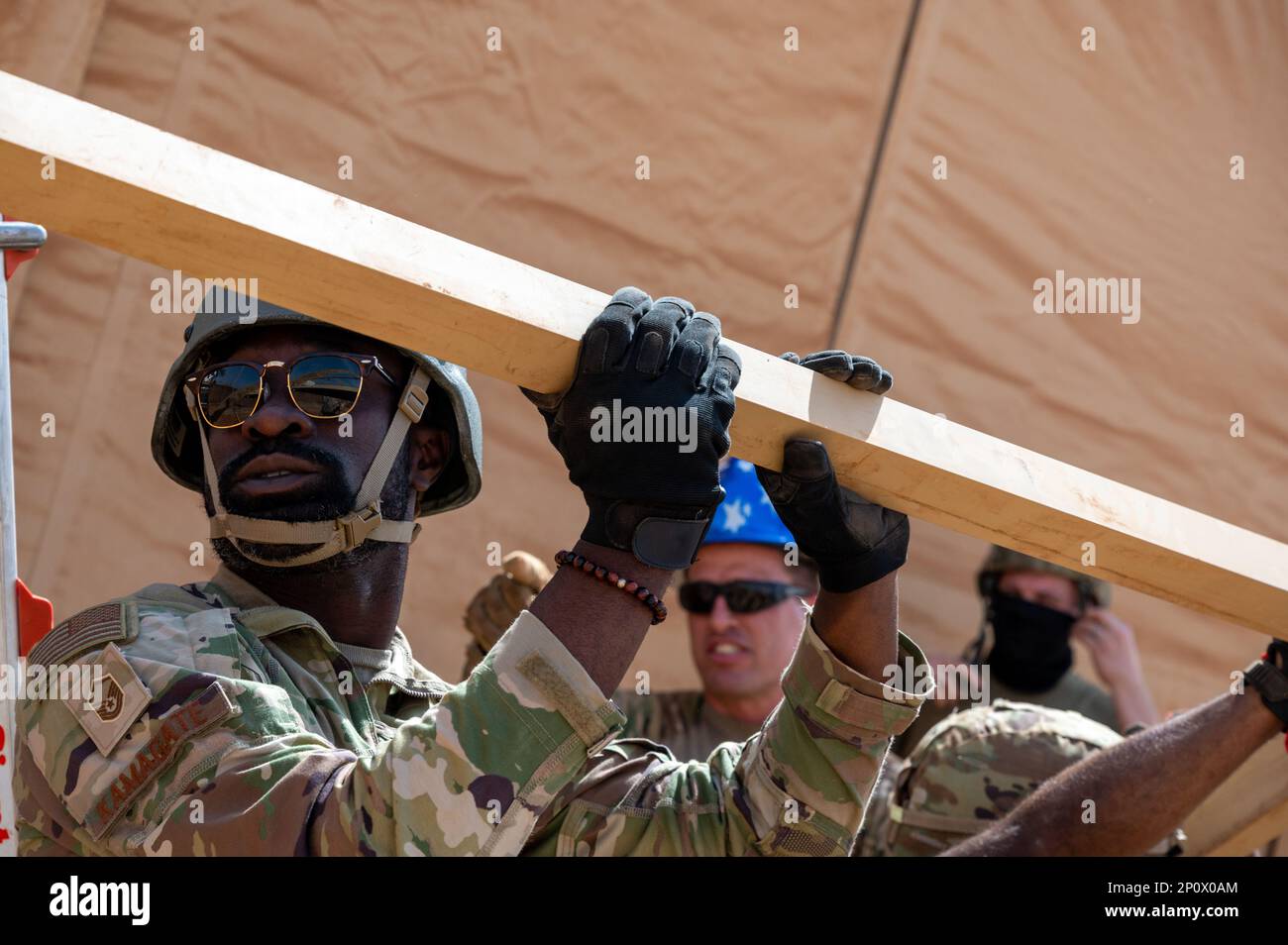 U.S. Air Force Master Sgt. Cheick Kamagate, 768th Expeditionary Air ...