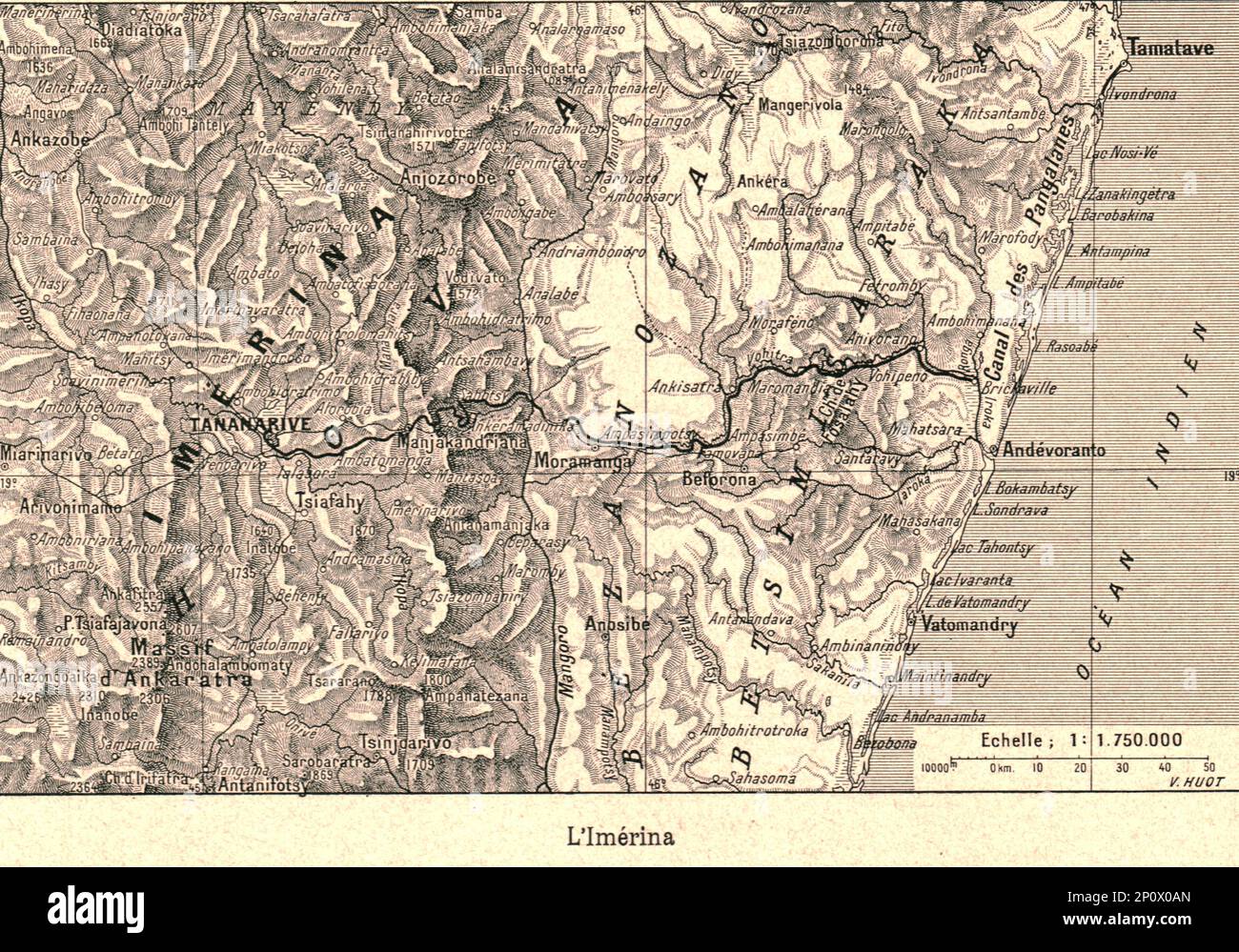 ''L'Imerina; Iles Africaines de la mer des Indes', 1914. From "Grande ...