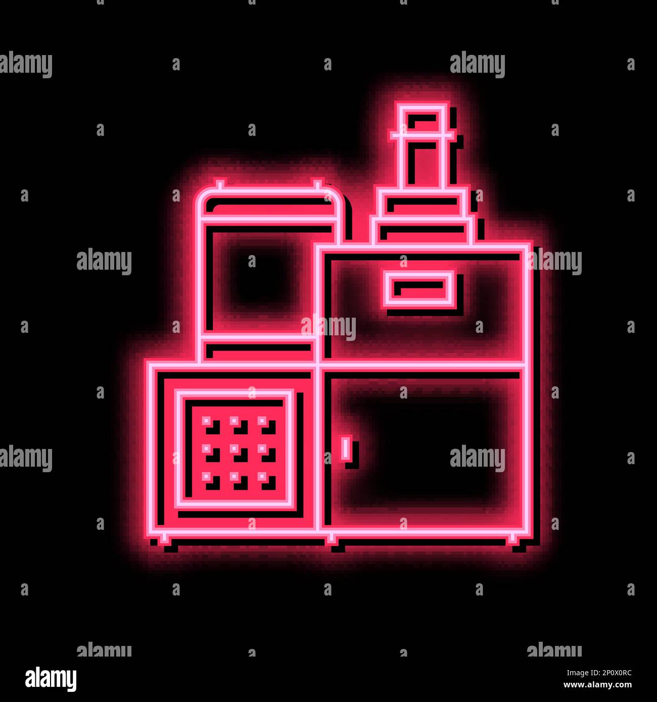 Winnowing Machine Stock Vector Images Alamy