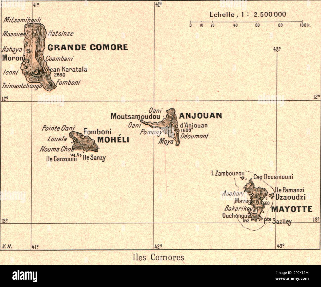 ''Iles Comores; Iles Africaines de la mer des Indes', 1914. From ...